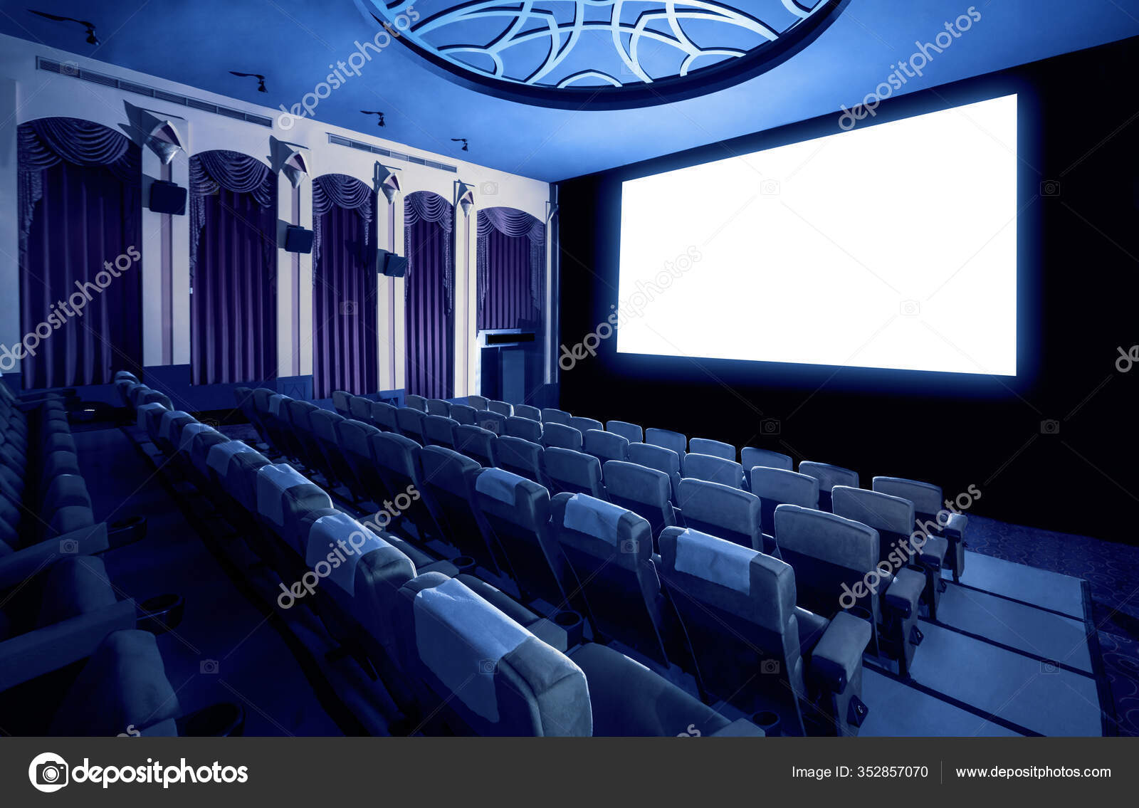 Movie Theater Seats Front