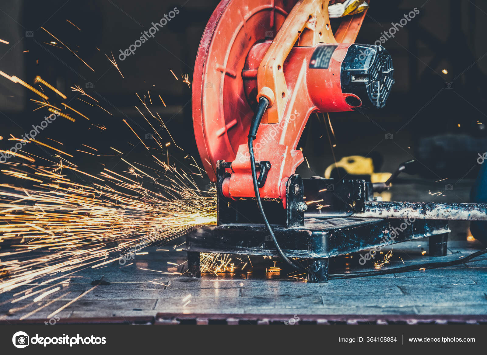 Professional Mechanic Cutting Steel Metal Rotating Diamond Blade Cutter ...